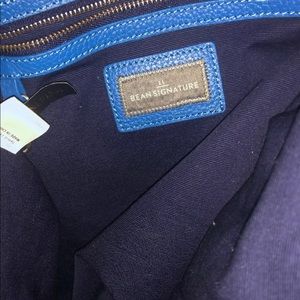 L.L. Bean | Bags | Ll Bean Leather Tote | Poshmark